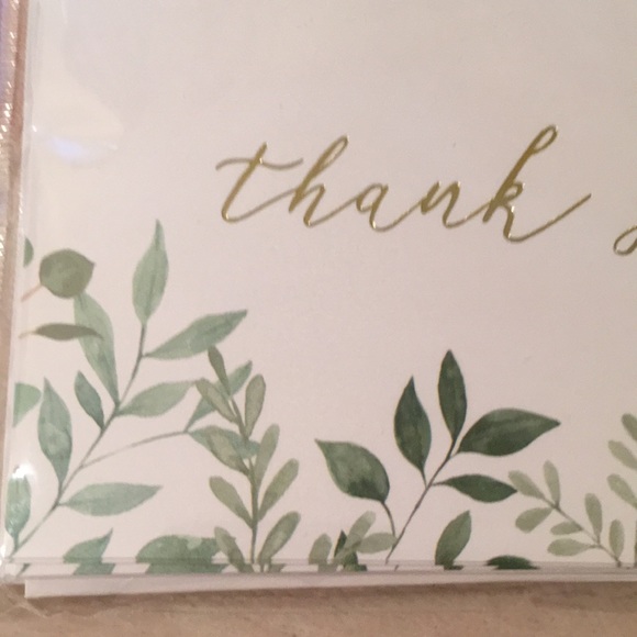 craft smart | Office | Garden Plants Thank You Note Pack Set Of 8 Nwt ...